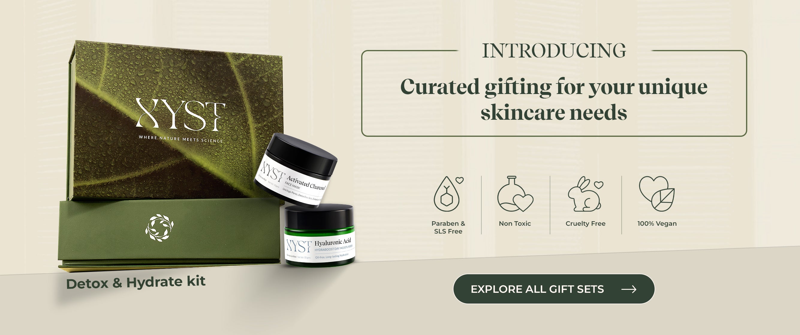 Xyst Nature & Science Skin Care | Derma Certified | Skincare Products